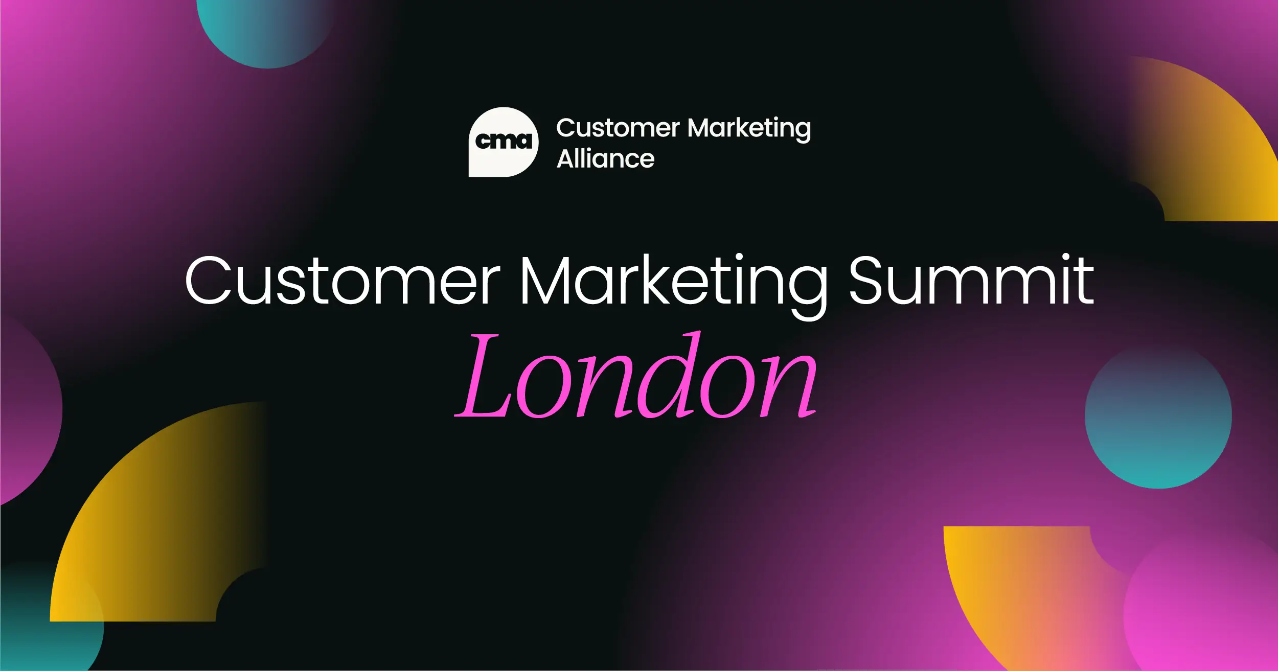 Register | Customer Marketing Summit | London