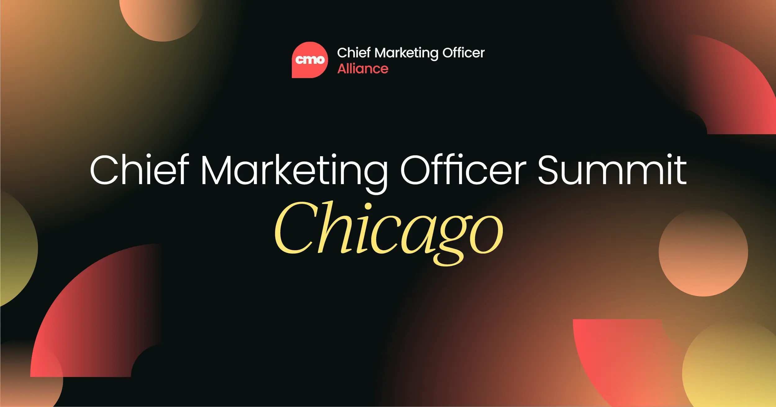 Chief Marketing Officer Summit | Chicago