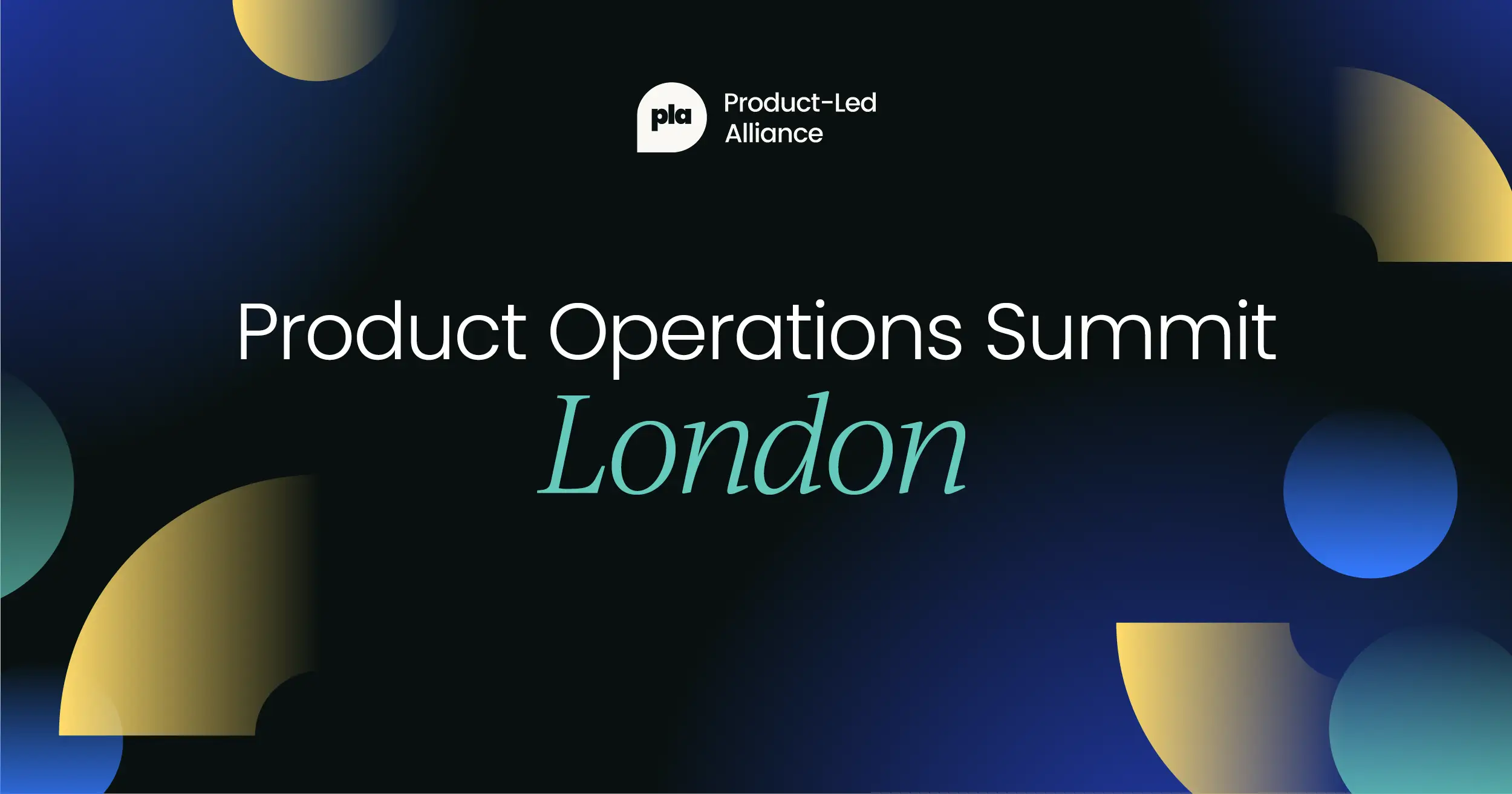 Product Operations Summit | London