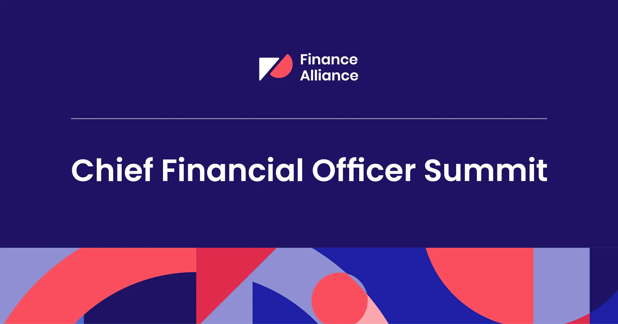 Chief Finance Officer Summit | Boston