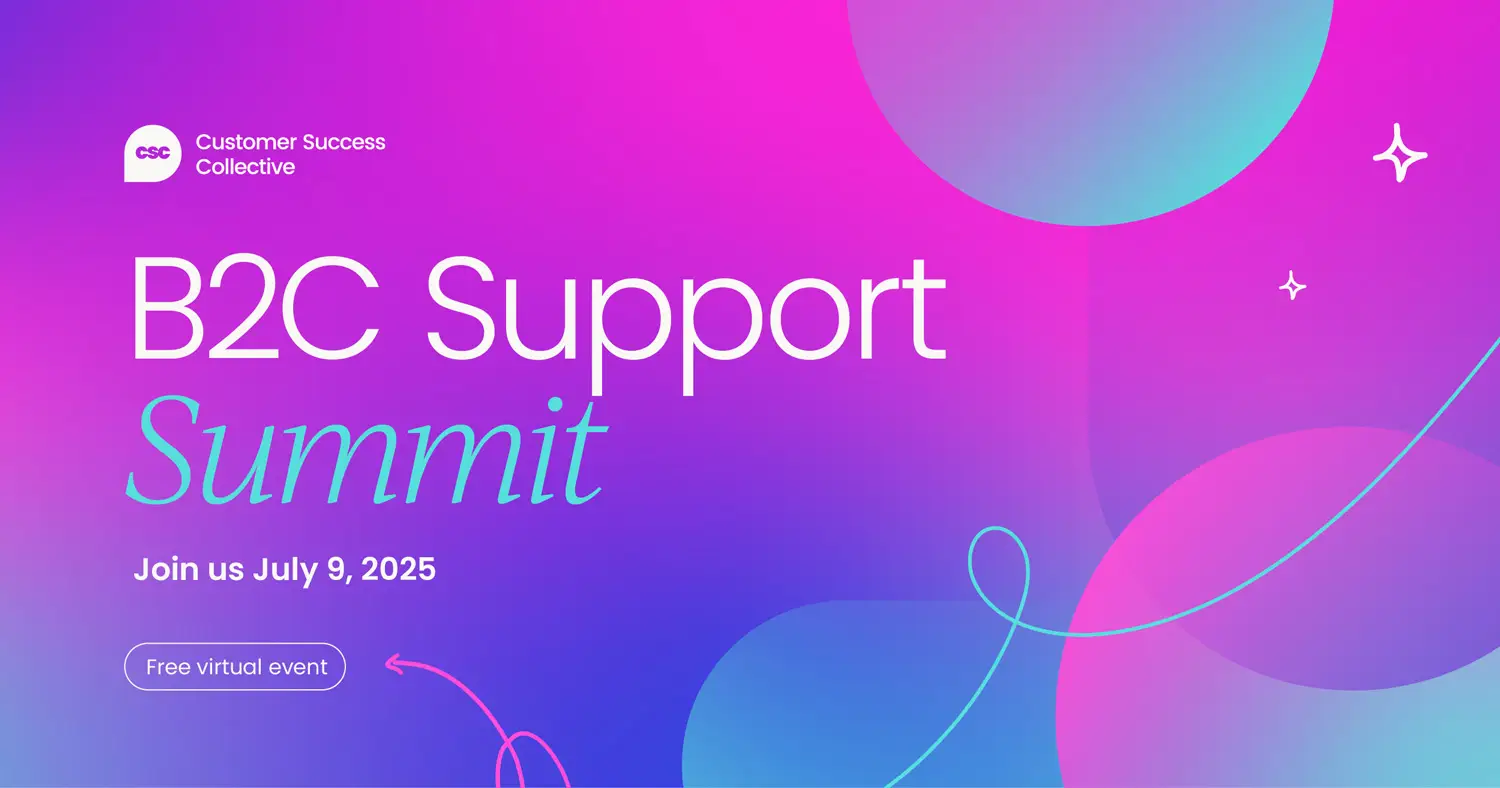 Thank you | B2C Support Summit | Online