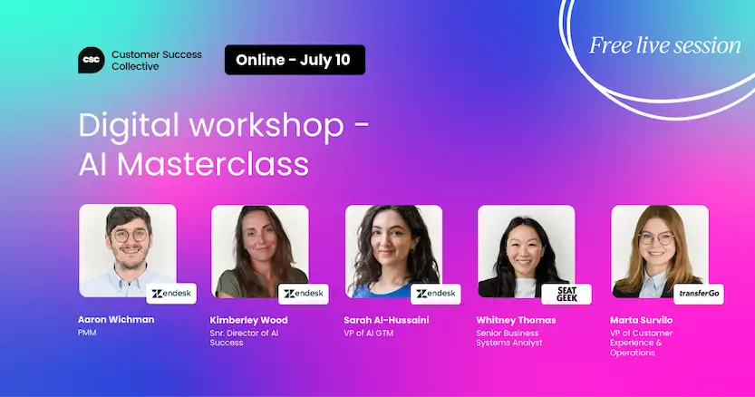 AI Masterclass | Zendesk
